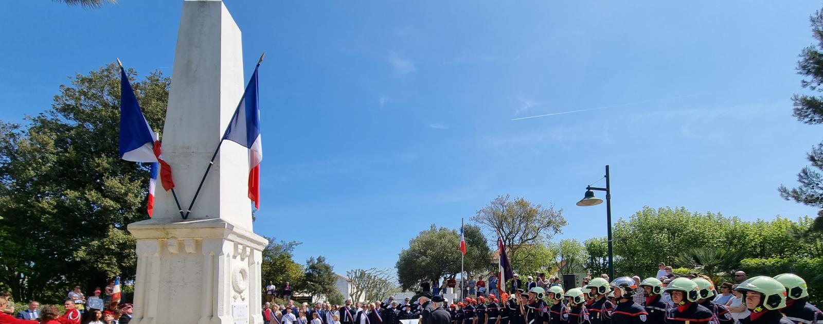 Cérémonie de commémoration du 8 mai | Ville de Châtelaillon-Plage